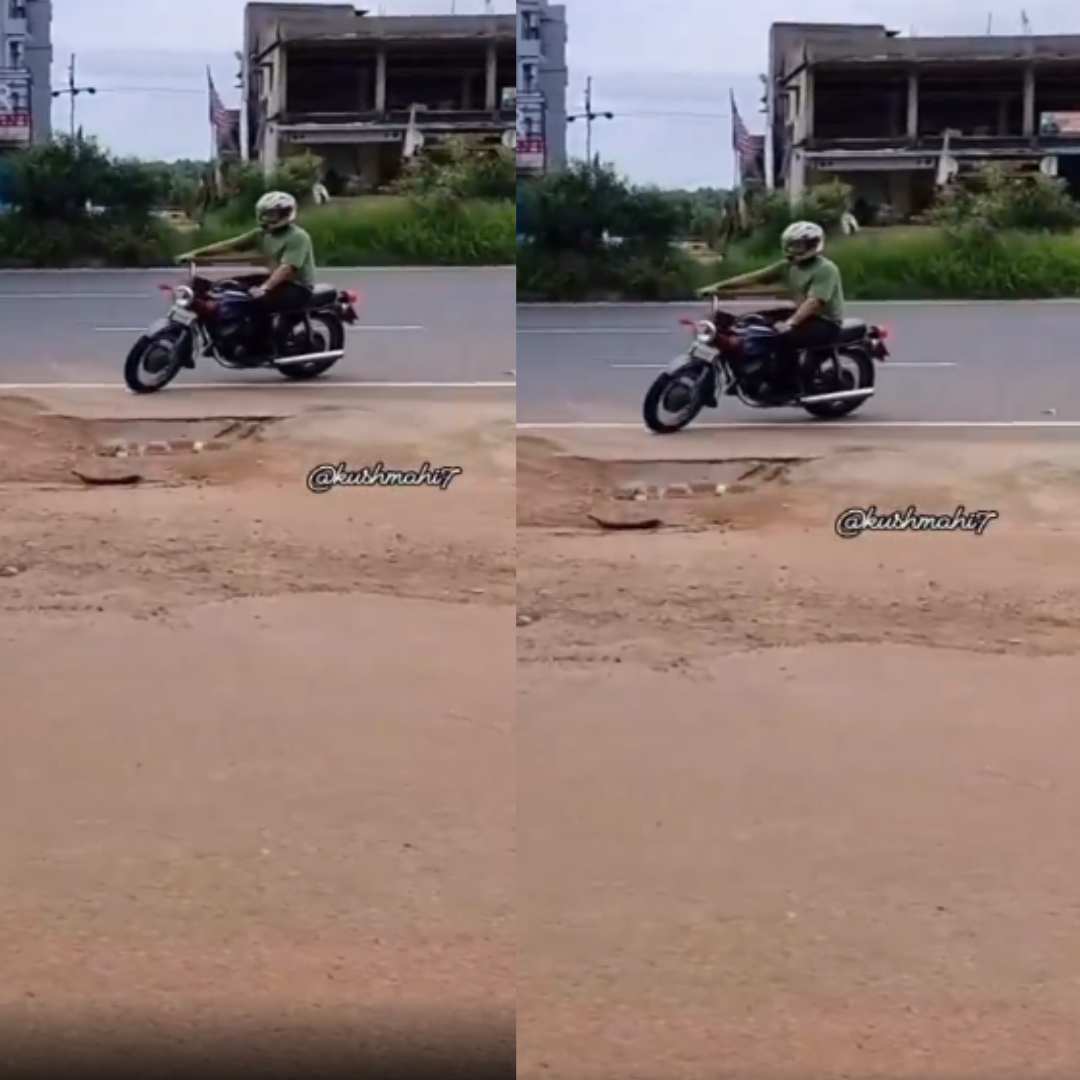 Watch: MS Dhoni Spotted Riding Vintage Bike in Ranchi Post-IPL Exit - SportsGAGA